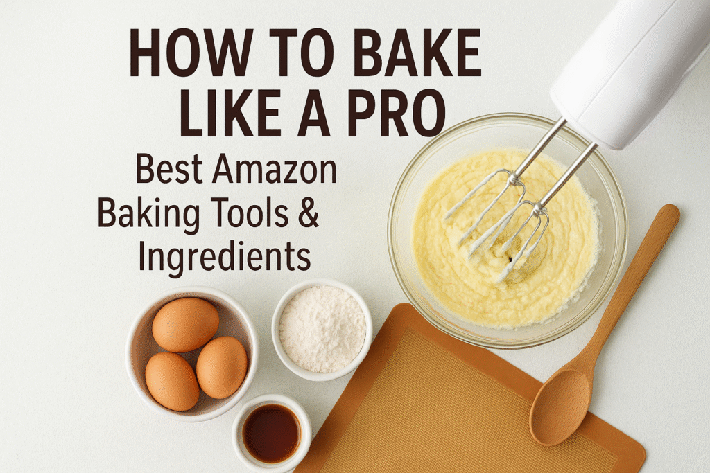 How to Bake Like a Pro: Must-Have Amazon Baking Tools & Ingredients